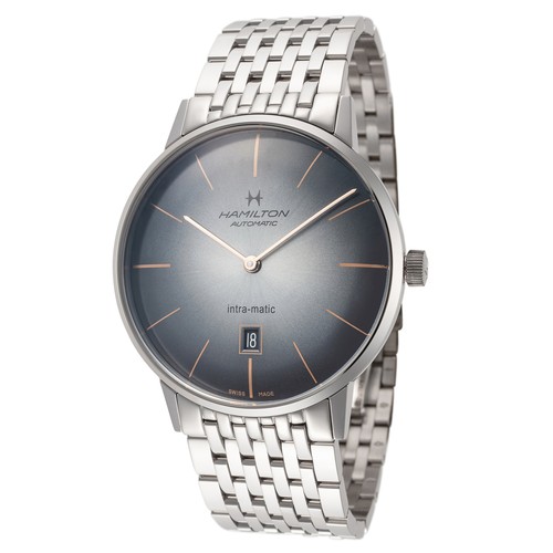 Hamilton Homme Intra-Matic H38755181 42mm Montre Automatique ...