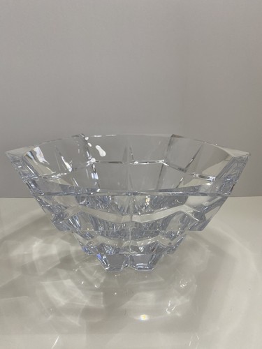 Miller Rogaska Large Crystal Brilliance Bowl Geometric Design | eBay