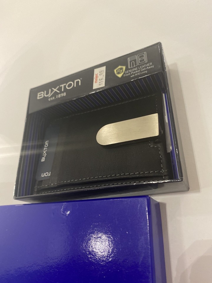 Mens Buxton rfid Secure Identity Theft Protection Wallet | eBay