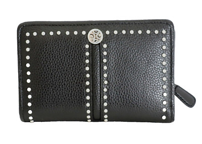 BRIGHTON Pretty Tough Black Medium Leather Wallet T22493 New With Tag ...