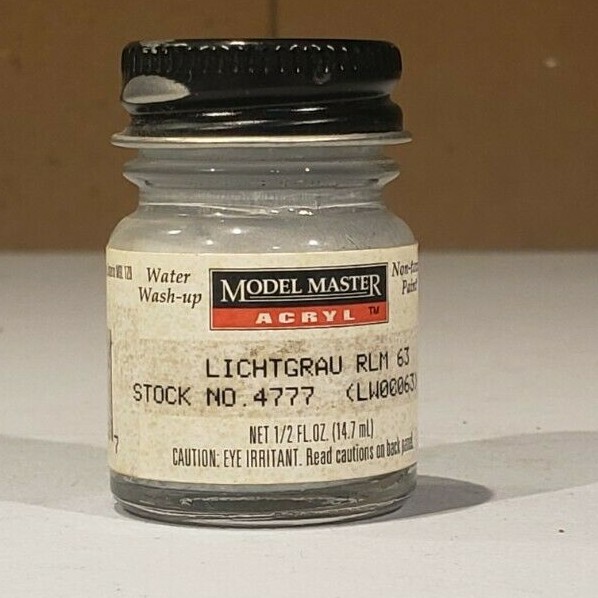 Lichtgrau Light Gray(f) Rlm63 Testors Model Master Acrylic Acryl Paint ...