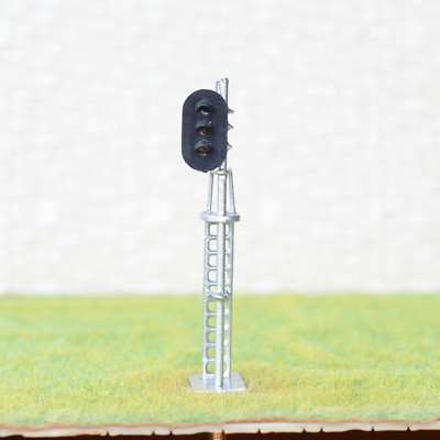 1 x HO scale model train block signals railway LED light 3 aspect ...