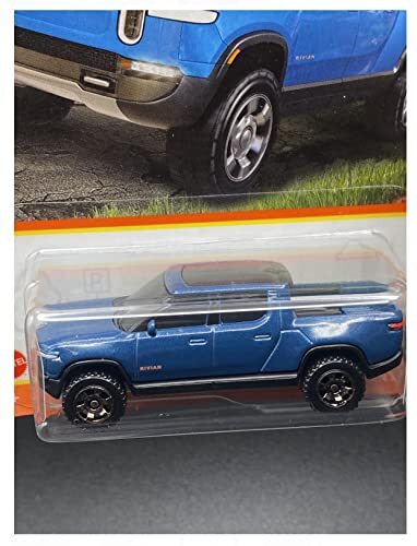 Matchbox Rivian R1T 2022 Collector #38/100 Electric Truck EV Blue for ...