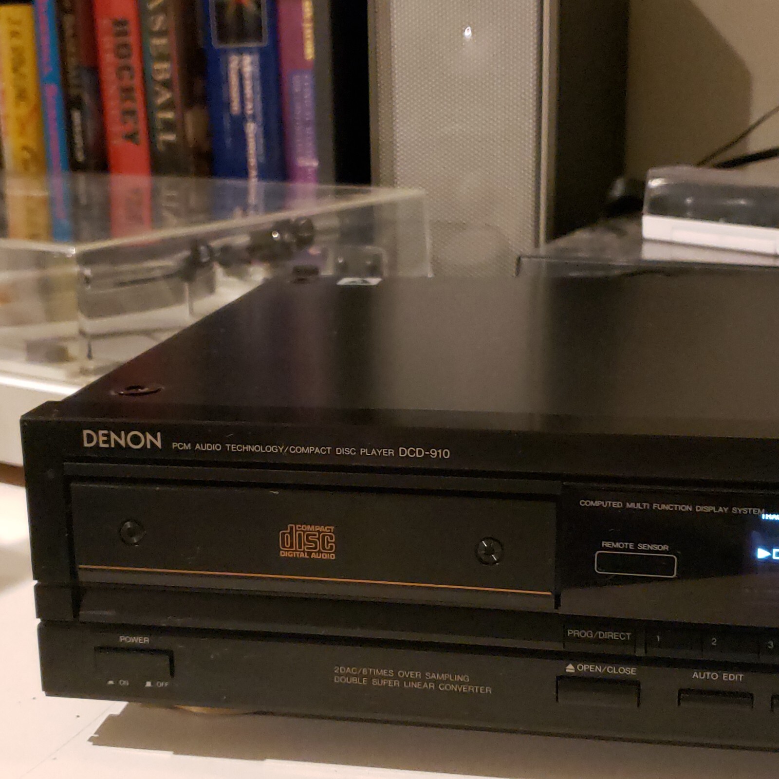 Denon DCD-910 PCM Audio Technology/compact Disc Player Made In Japan ...