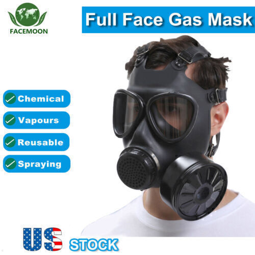 Retro Soviet Gas Mask Russian USSR Military PMG Chemical Respirator ...