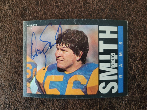 1985 Topps Football Doug Smith #87 - Los Angeles Rams - AUTOGRAPHED! | eBay