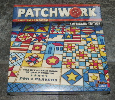 "Patchwork" Quilt-Making Puzzle Game-Americana Edition-New Sealed ...