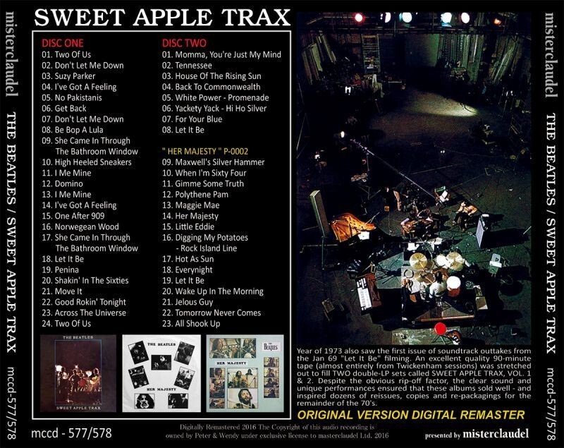THE BEATLES / SWEET APPLE TRAX 【2CD】 | eBay