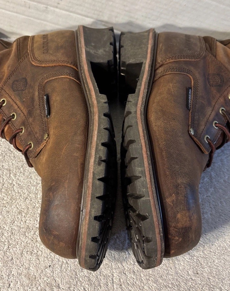 Carolina Men's Wateproof Steel Toe Logger Boots CA8508 Size 11 2E Brown ...