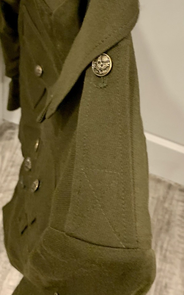 Army Green Service Uniform Men's AGSU Coat Classic Enlisted Size 39S NO ...