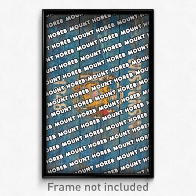Mount Horeb Wisconsin Poster (WI City Souvenir 11x17 Town Print) | eBay
