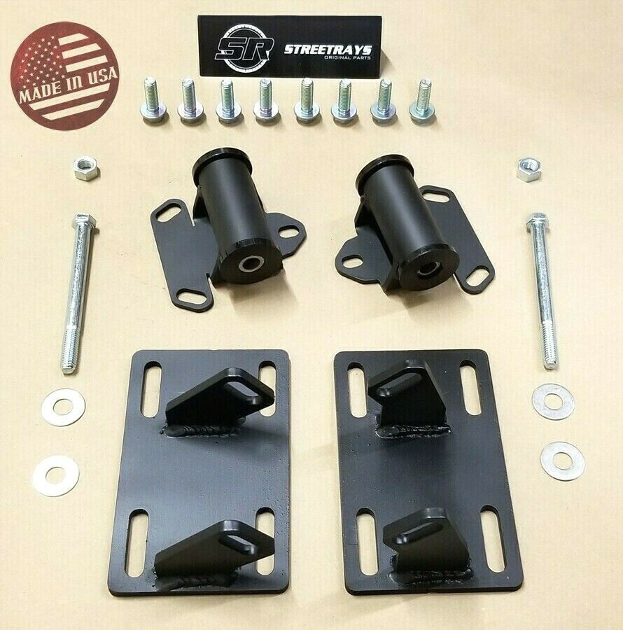 [SR] 82-05 S10 S15 LS1 LS2 LS6 VORTEC V8 Swap Motor Engine Mounts ...