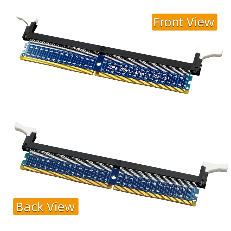 DDR4 288Pin Adapter Memory Test Protection Riser Card DDR3 240P Desktop ...