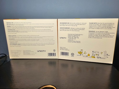 Unicity 2 BOX Combo Feel Great ~ Balance Orange & Unimate Lemon 30 ...