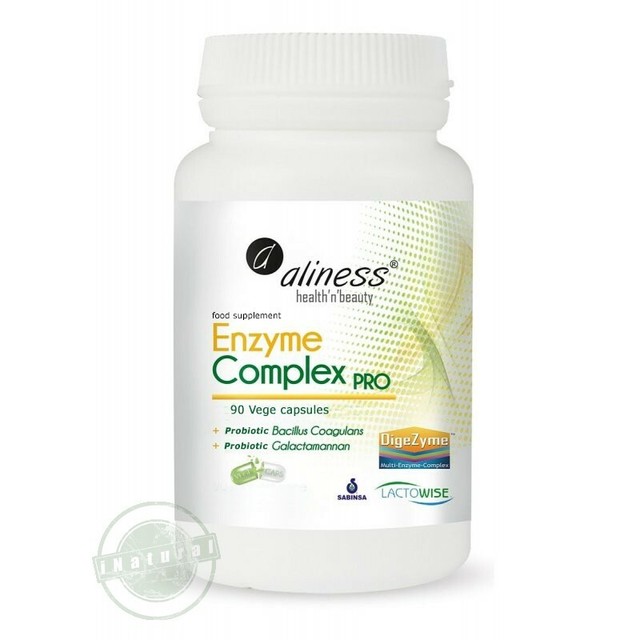 ALINESS Enzyme Complex Pro (digestive Enzymes) 90 Vcaps Worldwide for ...