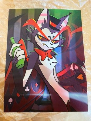 Hazbinhotel Hazbin Hotel Lenticular Poster Husk, a pilot version design ...