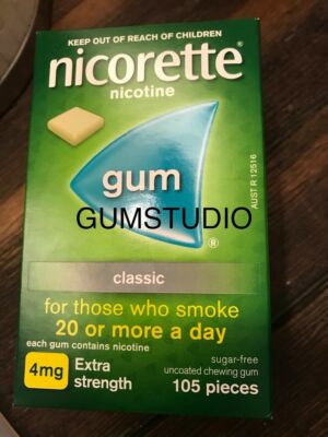 Nicorette Nicotine Gum 4mg Classic/Original 315 Pcs 3 boxes Fresh | eBay