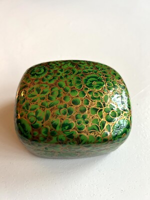 Beautiful & stunning Kashmir hand painted Floral art and handmade ...