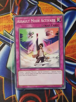 Yugioh Card | Assault Mode Activate - Common - OP10-EN025 - NM | eBay UK