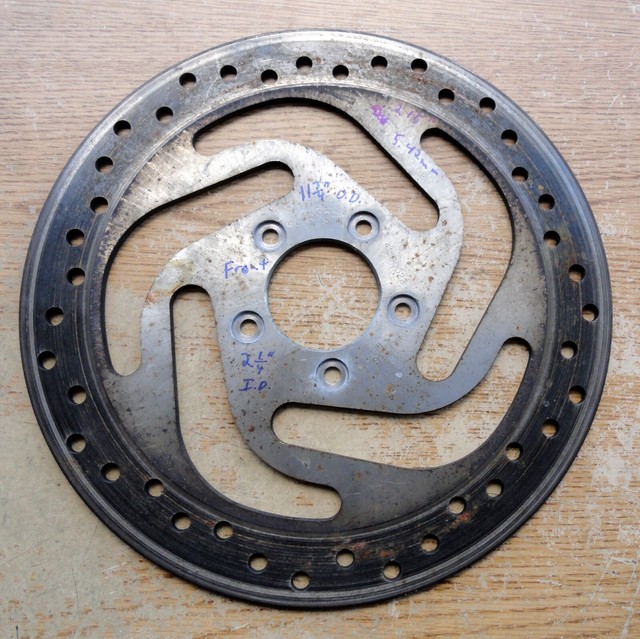 2015 Harley-Davidson Sportster Xl883 Front Brake Disc Rotor 41500022 ...
