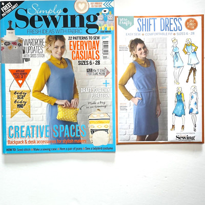 Simply Sewing Magazine Issue 13 22 Patterns to Sew: Everyday Casuals 6 ...