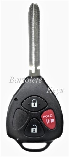 Keyless Remote Control Car Key Fob Fits 2008 2009 2010 Toyota Corolla ...