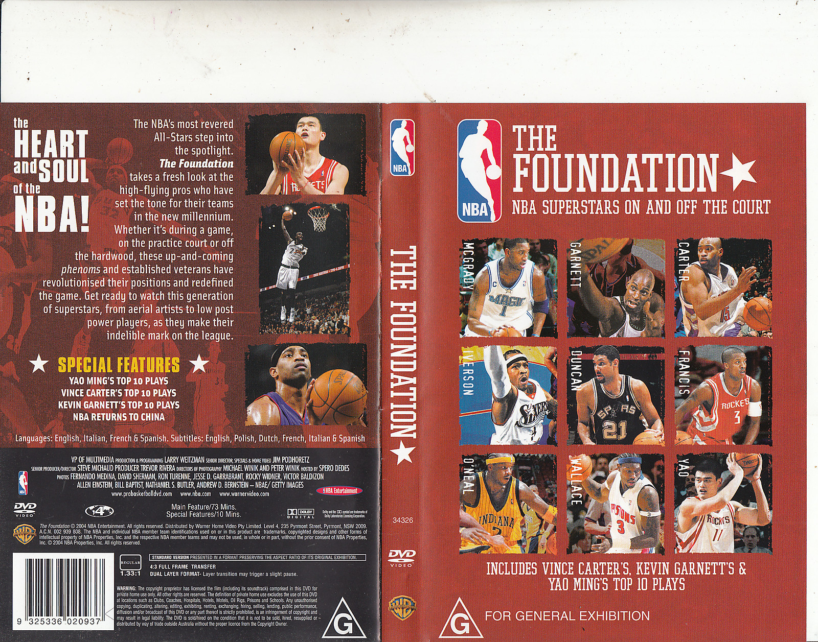 The Foundation-NBA Superstars On And of The Court-2004-Basketball NBA ...