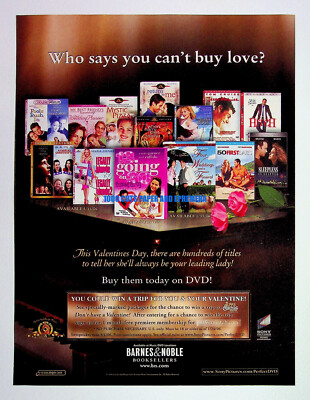 Sony MGM/UA DVDs Barnes & Noble 2006 Trade Print Magazine Ad Poster ...