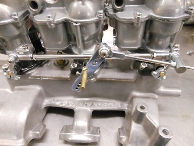 VINTAGE SPEED'S 3x2 PROG. SS LINKAGE HOT ROD HOLLEY 94 TRI POWER (OUR ...