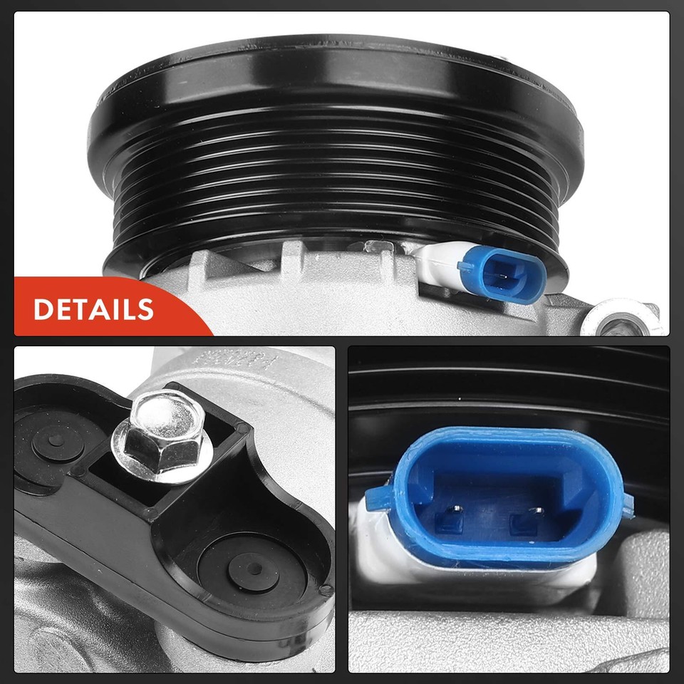 A/C Compressor w/ HT6 Compressor for Chevy Tahoe C1500 K1500 1996-1999 ...