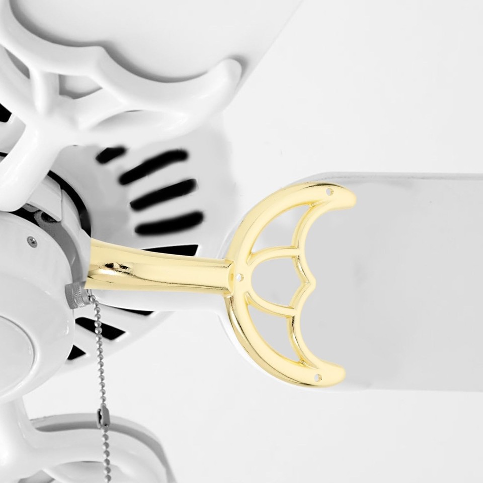 5pcs Ceiling Fan Blade Arms Replacement Antique Metal Fan Blade Arms ...