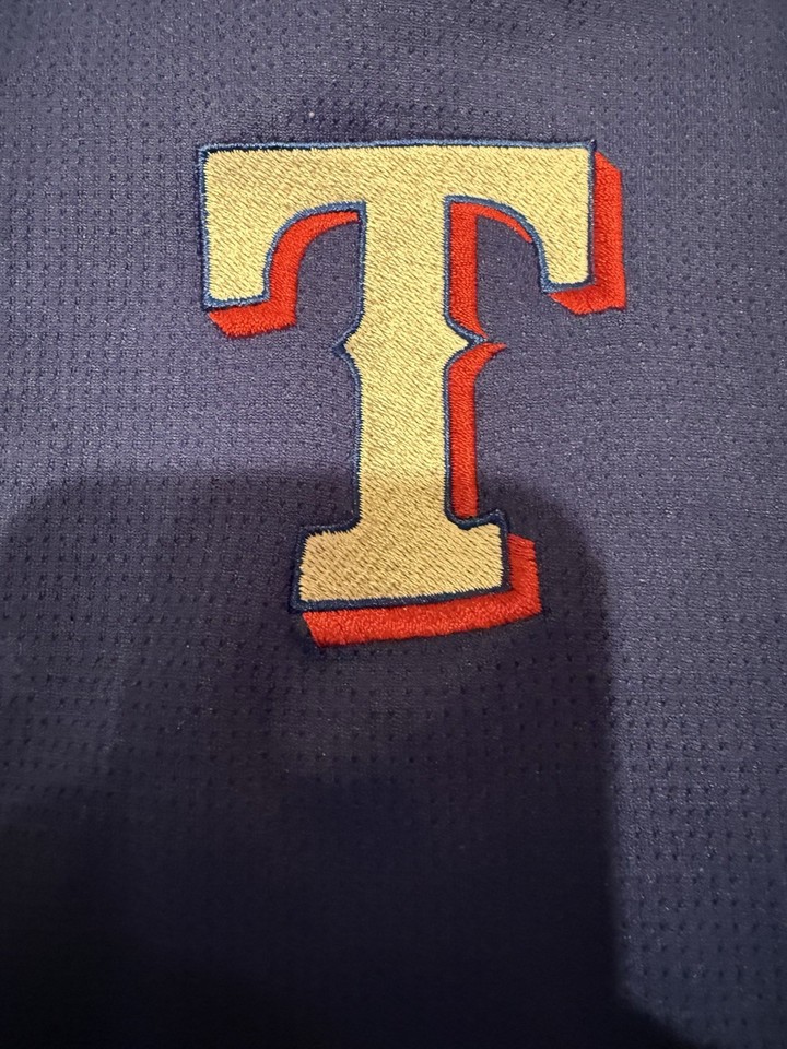 Texas Rangers Nelson Cruz #17 MLB Mesh Jersey XL Blue | eBay