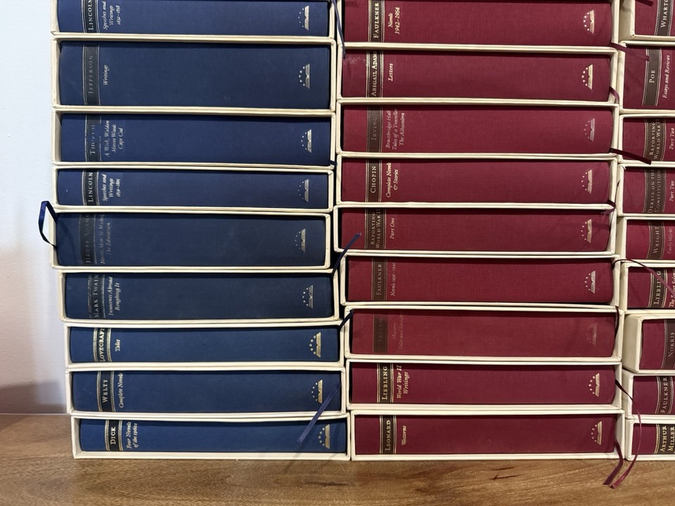 Lot 44 Library of America CLASSICS In Slipcases First Printing | eBay