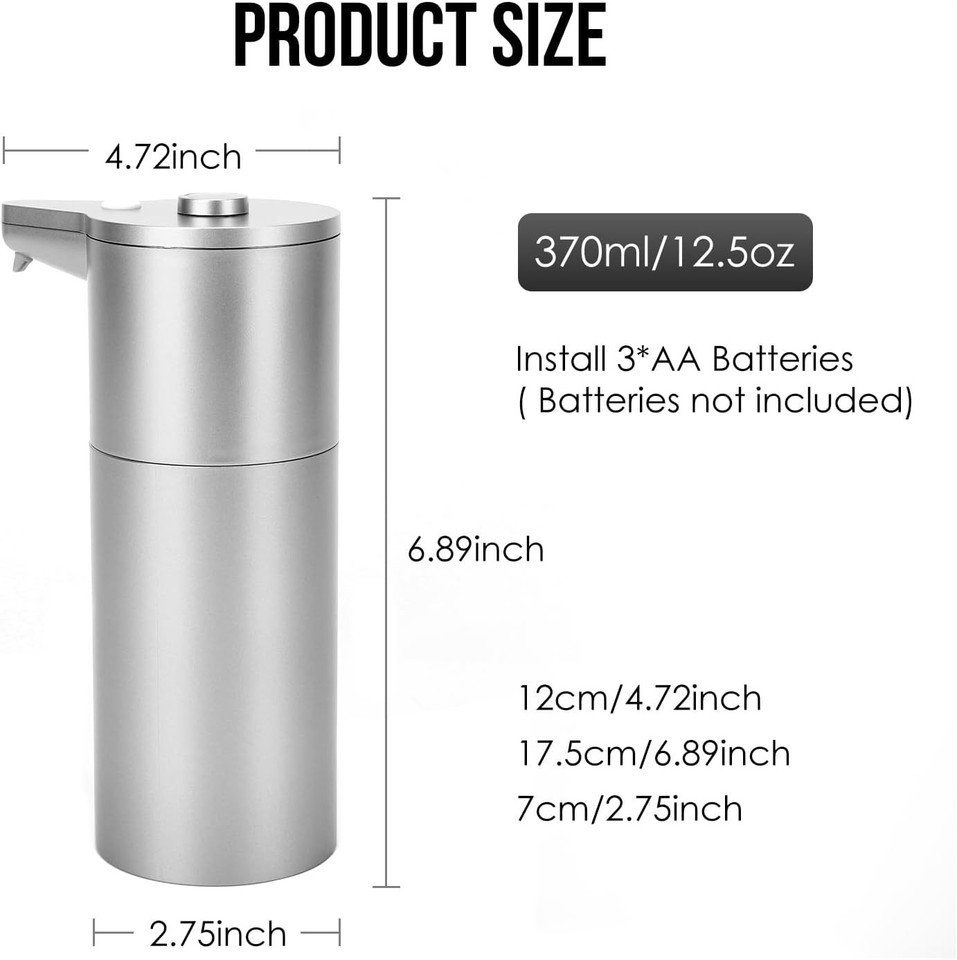 Simplehuman Alternative Automatic Soap Dispenser Touchless,Upgrade ...