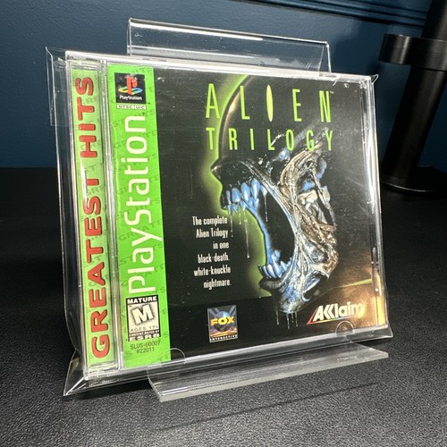 Alien Trilogy Greatest Hits (PlayStation 1 PS1, 1996) CIB Complete ...