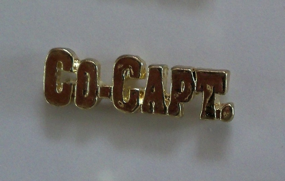High School Letterman Jacket Pins - Varsity Gold Silver Tone Metal New ...