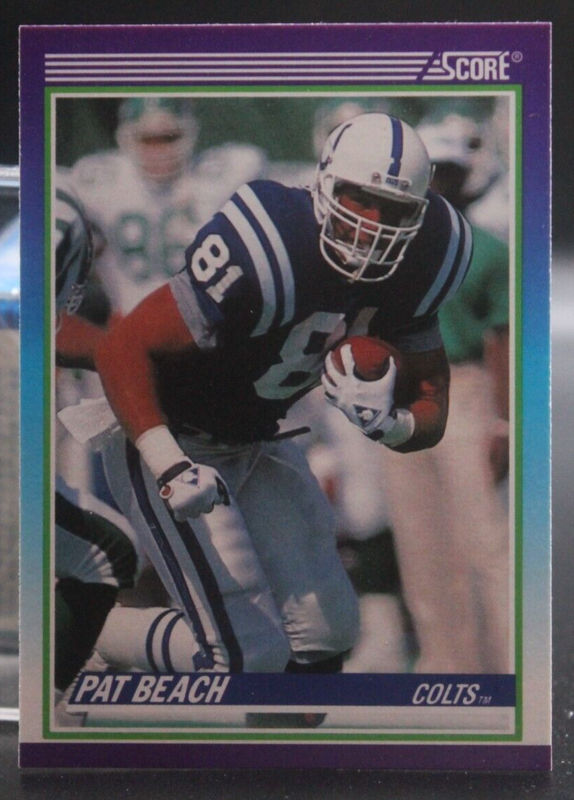 Pat Beach (Colts/Washington State Cougars) - 1990 Score #505 | eBay