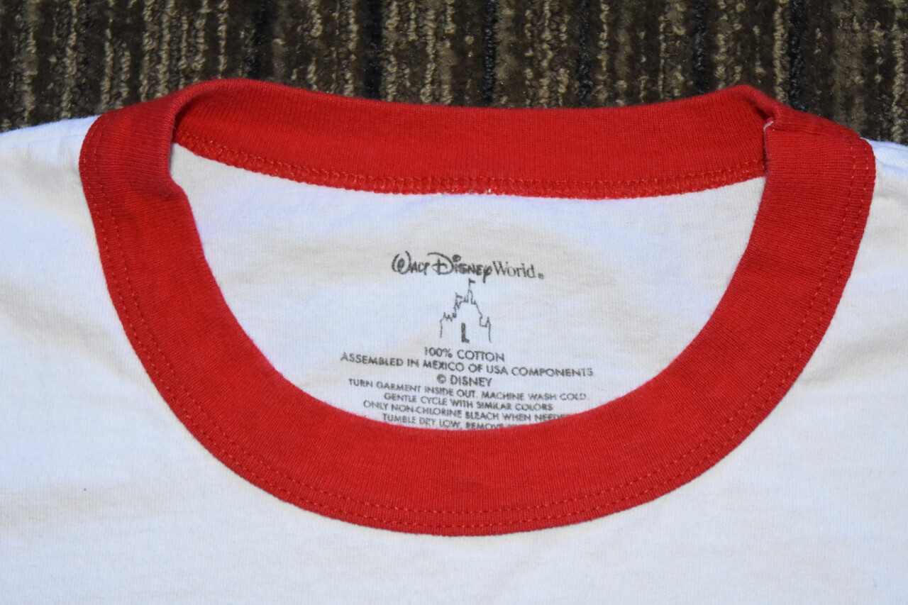 Walt Disney World Mr Incredible White Ringer T Shirt … - Gem