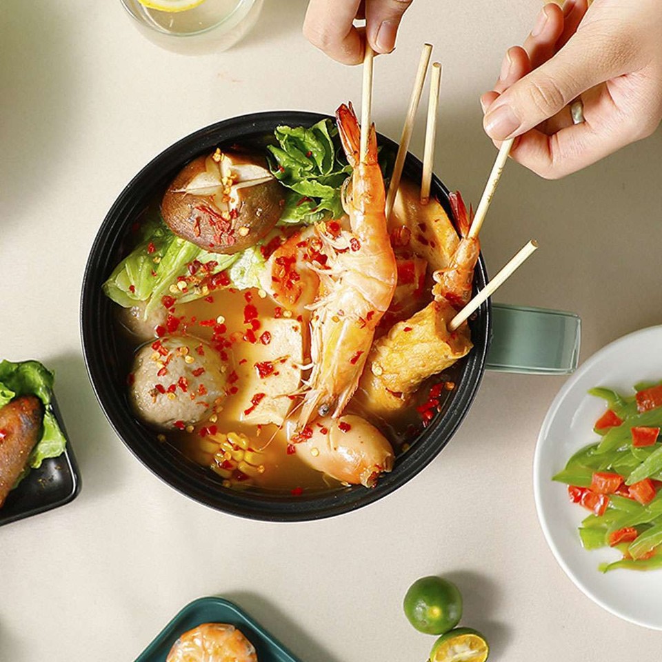 Multi-Function Electric Cooker Mini Speed Food Pot Non-Stick Pot ...