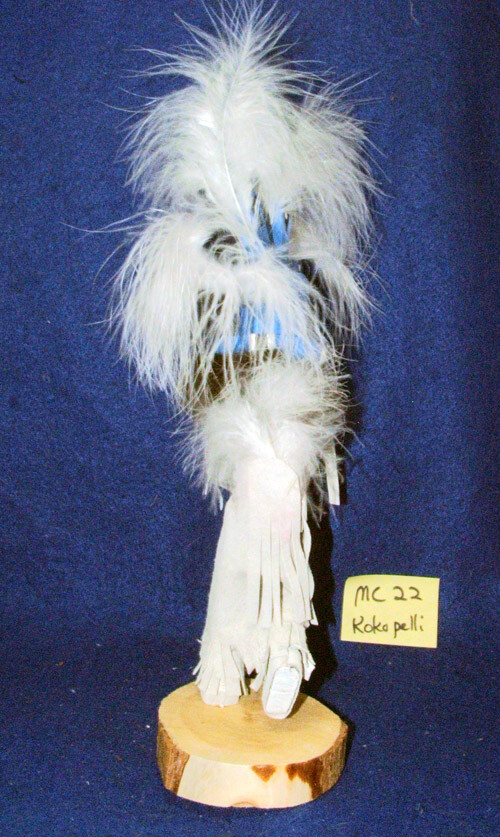 Kokopelli Kachina 12" tall Authentic Native American FREE SHIPPING MC22 ...