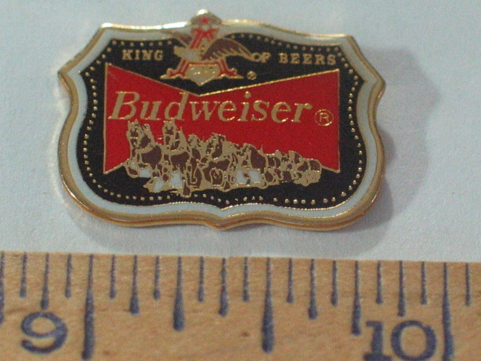 Budweiser King of Beer Vintage Beer Pin Clydesdale Horse Team | eBay