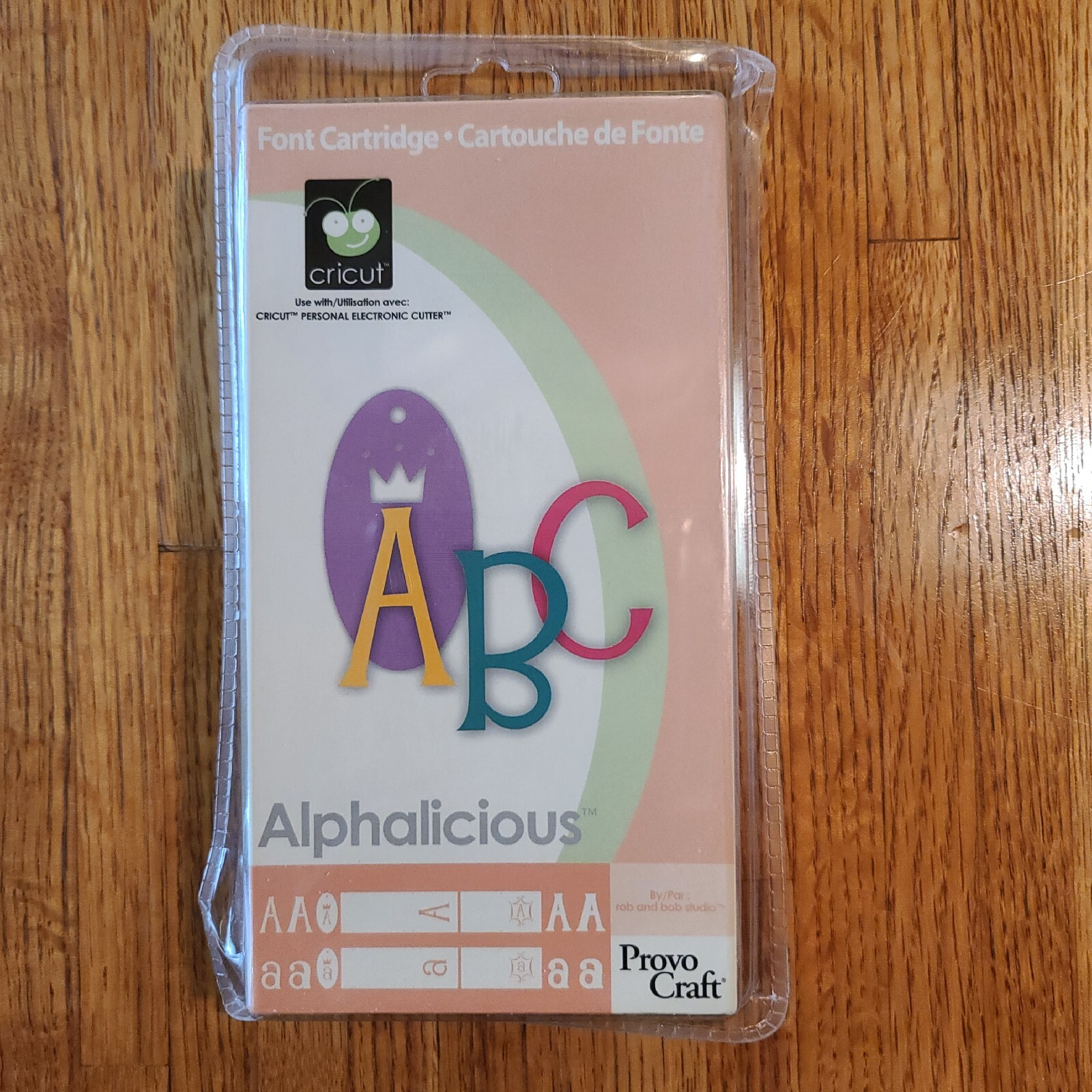 Cricut FONT Cartridge - ABC Alphalicious New in Sealed Package - Many ...