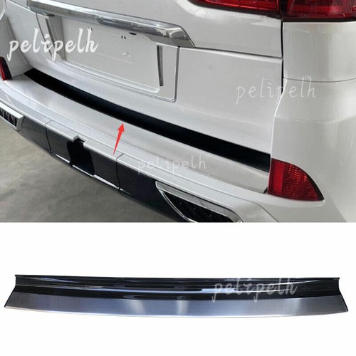 Fit For Lexus LX570 2016-2021 Black Outer Rear Bumper Protector Guard ...