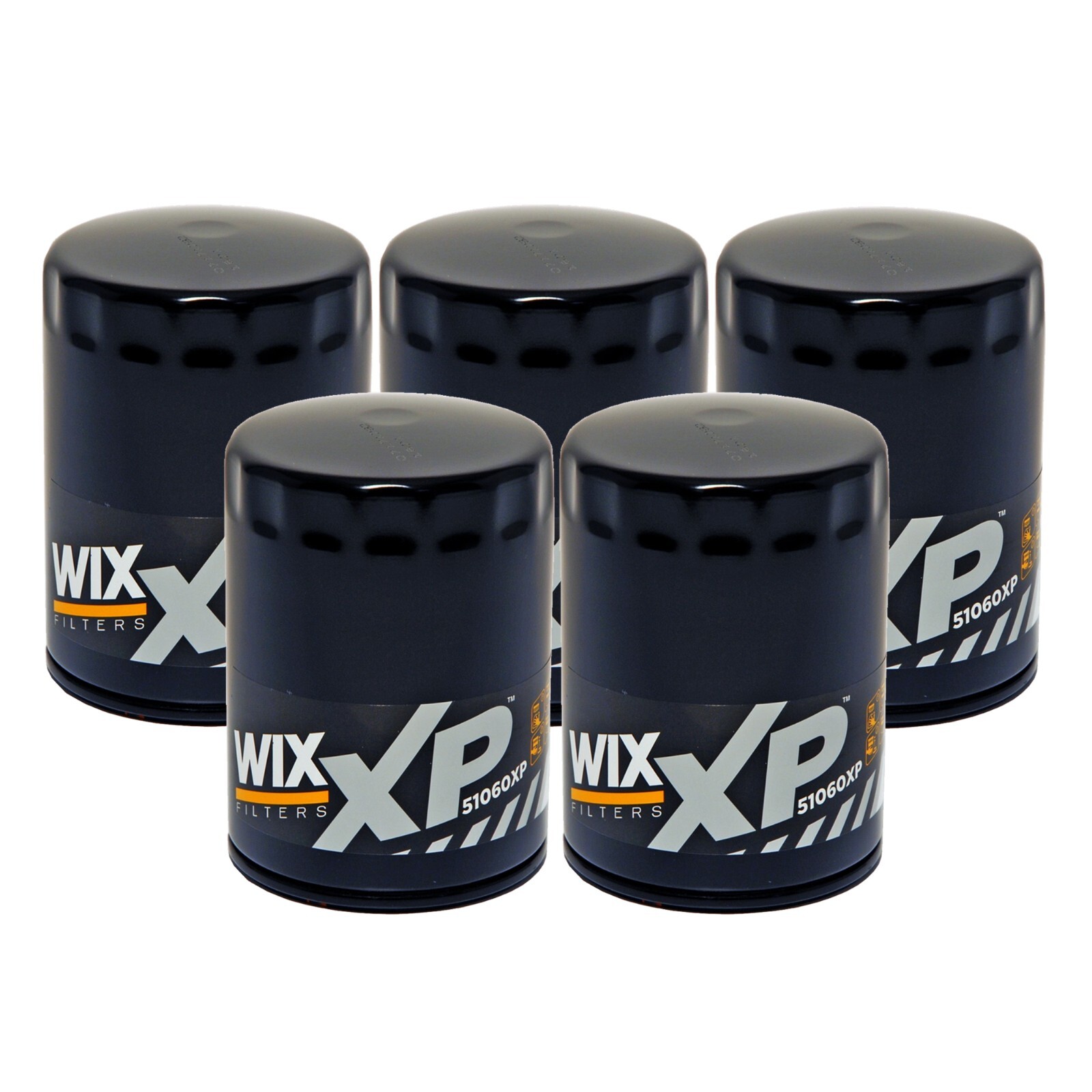 Wix XP Set of 5 Engine Motor Oil Filters Spin-On for Cady Chevy Ford ...