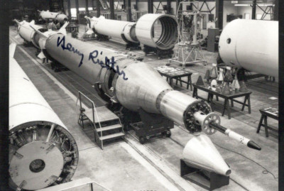 Henry Richter NASA Explorer I Satellite Engineer Hand Signed 4x6 Photo ...
