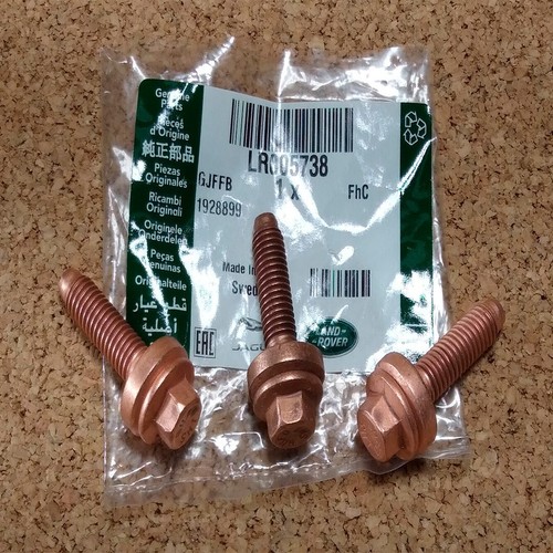 GENUINE LAND ROVER EXHAUST GASKET BOLT RANGE ROVER LR2 EVOQUE SPORT ...