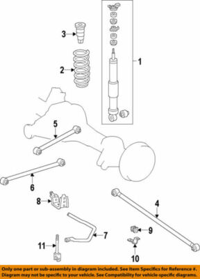 48805-60110 Toyota Bar sub-assy, rear stabilizer 4880560110, New ...