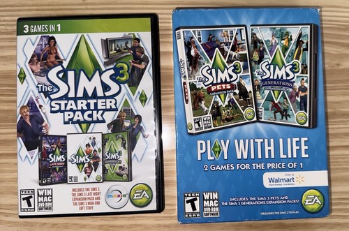 Sims 3 Game With 4 Expansion Packs | eBay