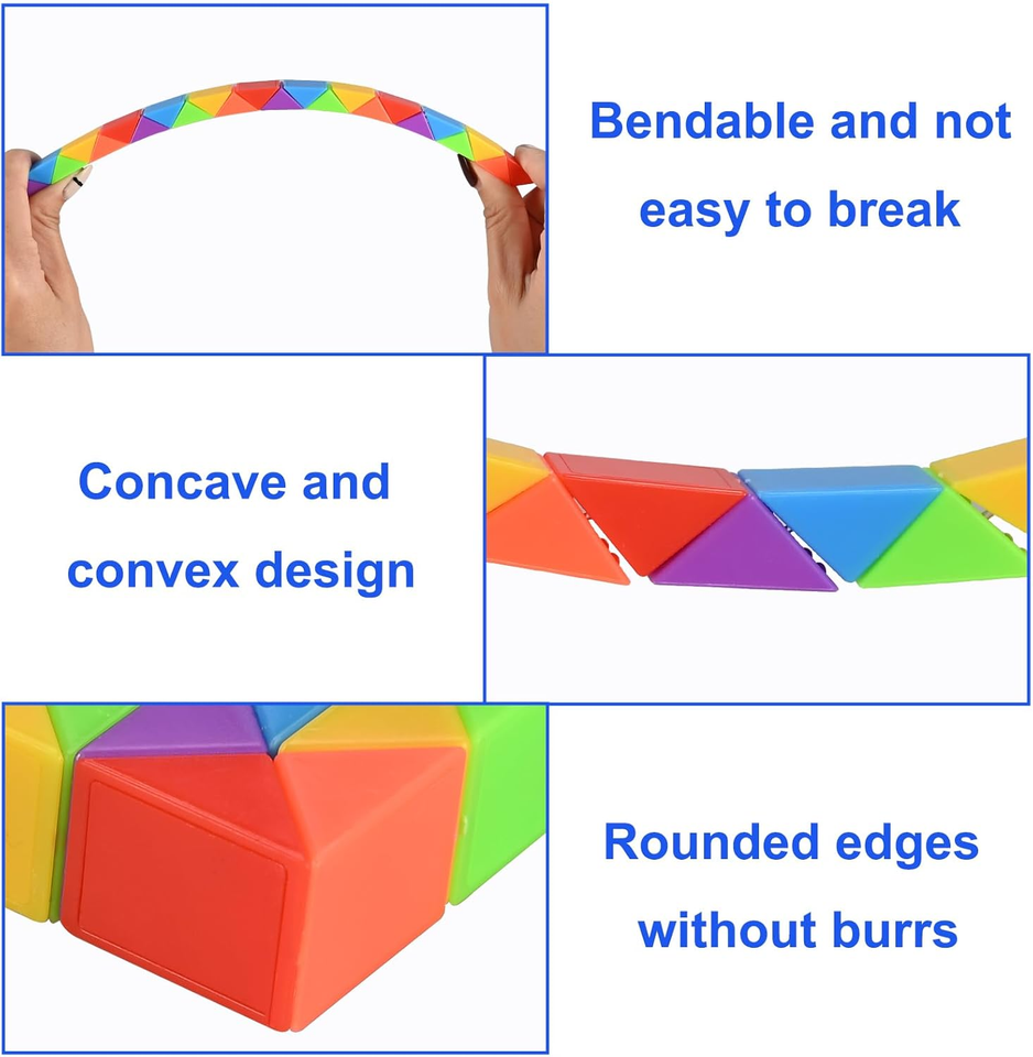 GOLDGE 24 Pack Mini Cube Puzzle Fidget Toys - Bulk Party Favors ...