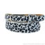 Skinny Leopard Print Faux Fur Textured Leather Belt Animal Cheetah ...